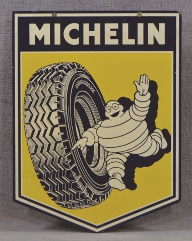 Michelin Tires Shield Sign