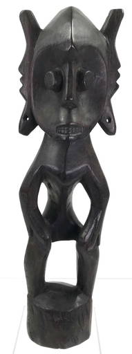Dayak Borneo Kalimantan Ancestor Figure Carved Wood.