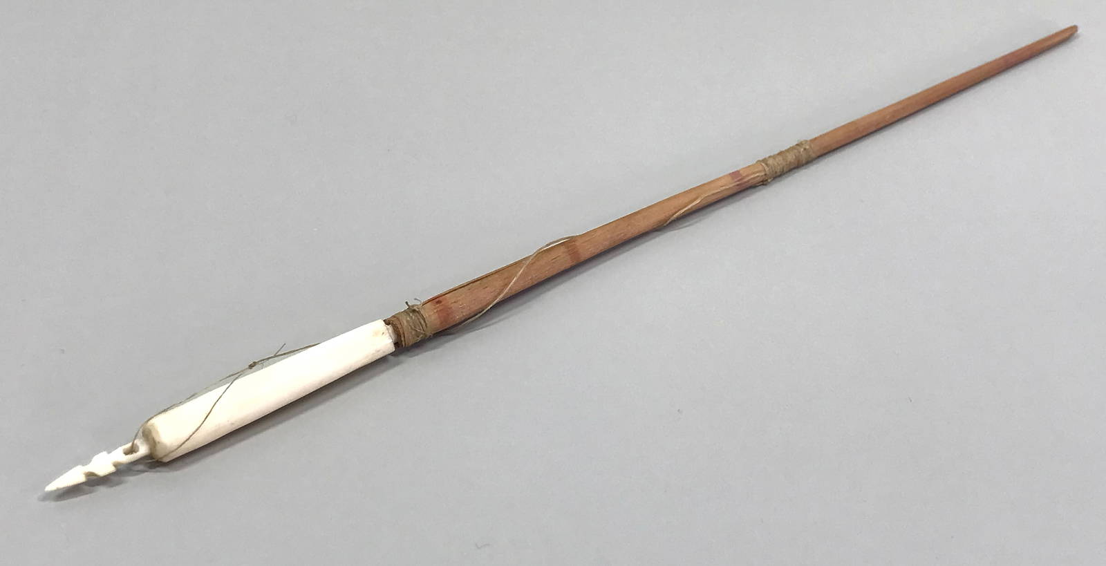 Antique Inuit Model Of A Harpoon. Auction