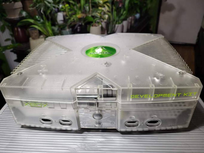 Microsoft Xbox Dvt 4 Development Kit System Prototype Model Rare!