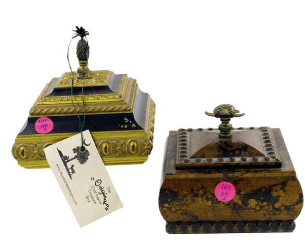 2 Goat Island Treasure Boxes