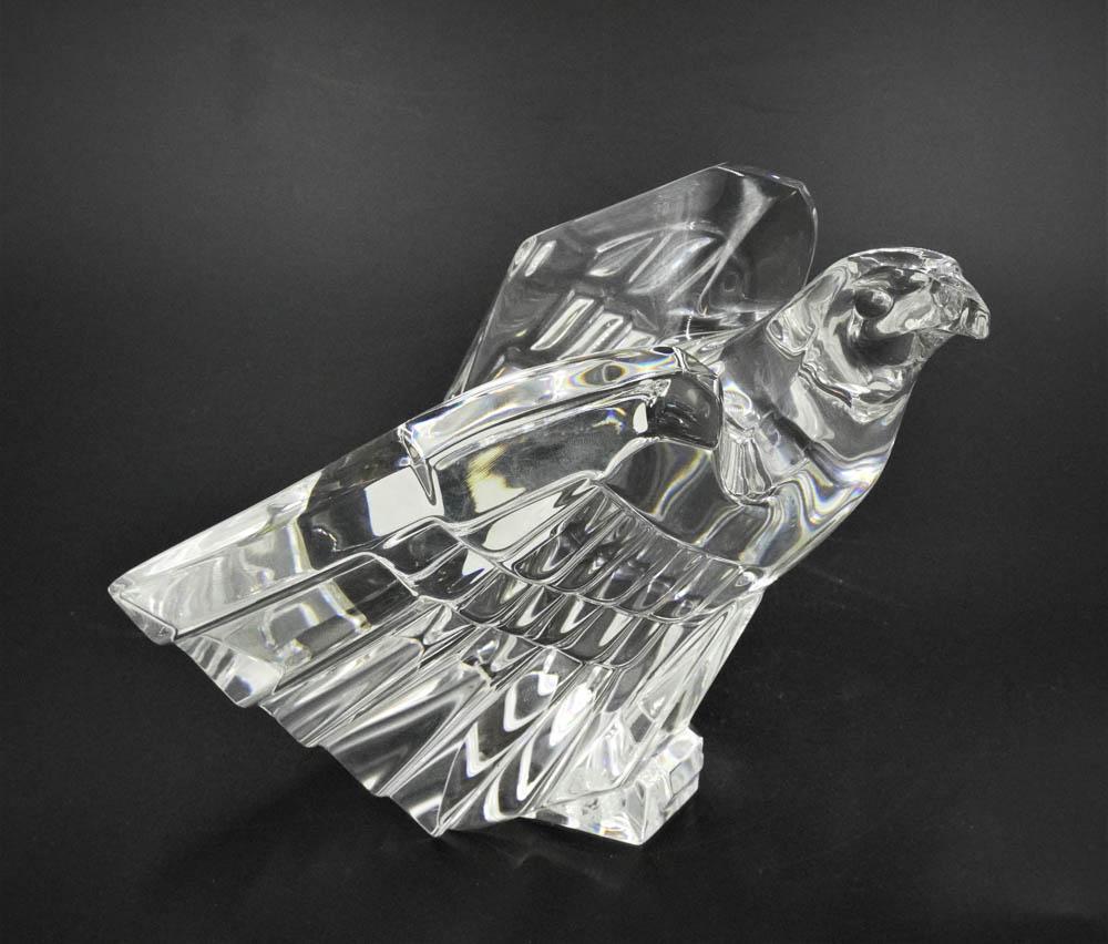 Steuben Donald Pollard Crystal Eagle Auction