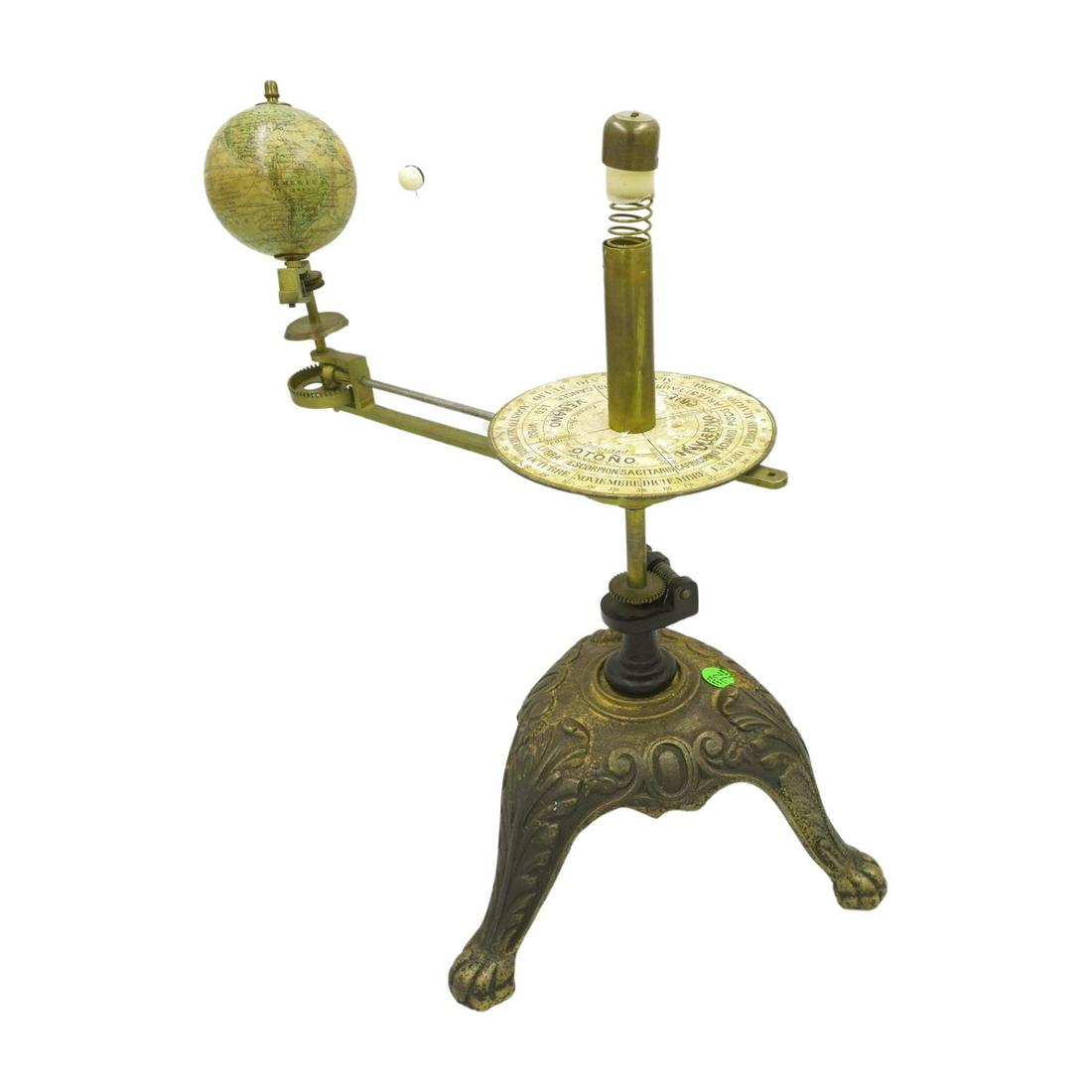 Rare Antique Astrological Orrery