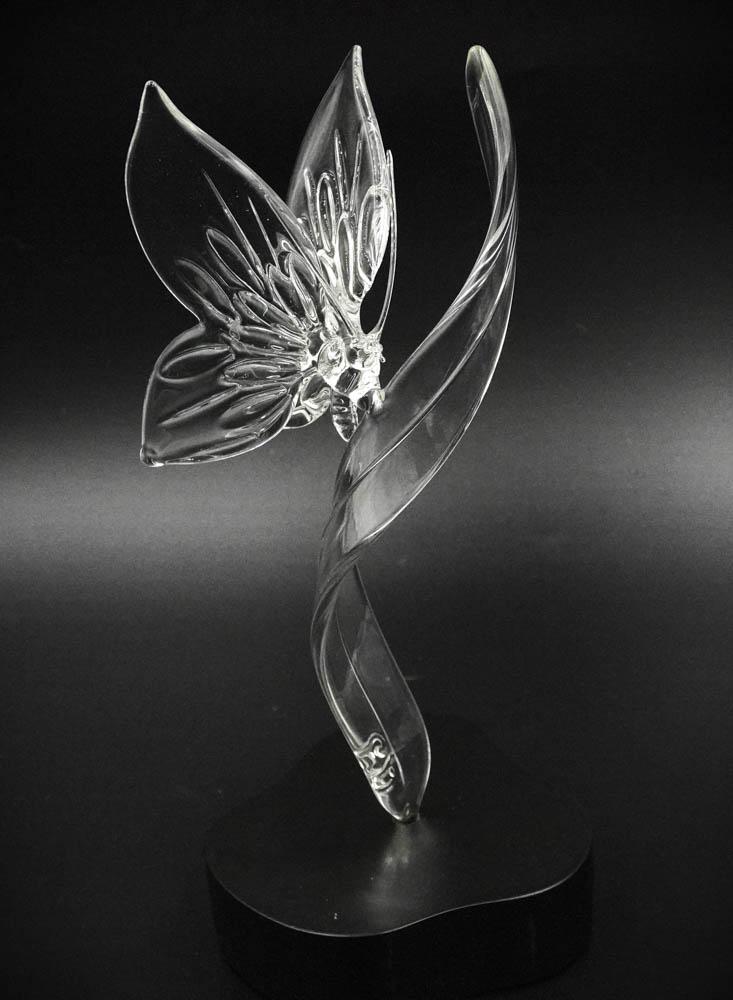 Hans Godo Frabel Art Glass Butterfly