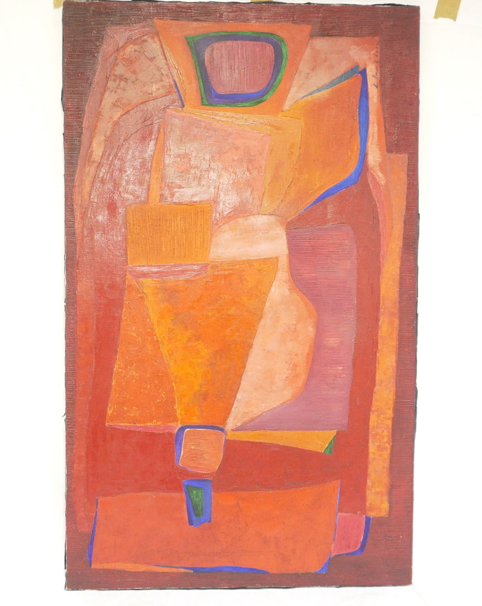 Mcm 1966 Angel Ponce De Leon (spain 1925) Abstract Auction