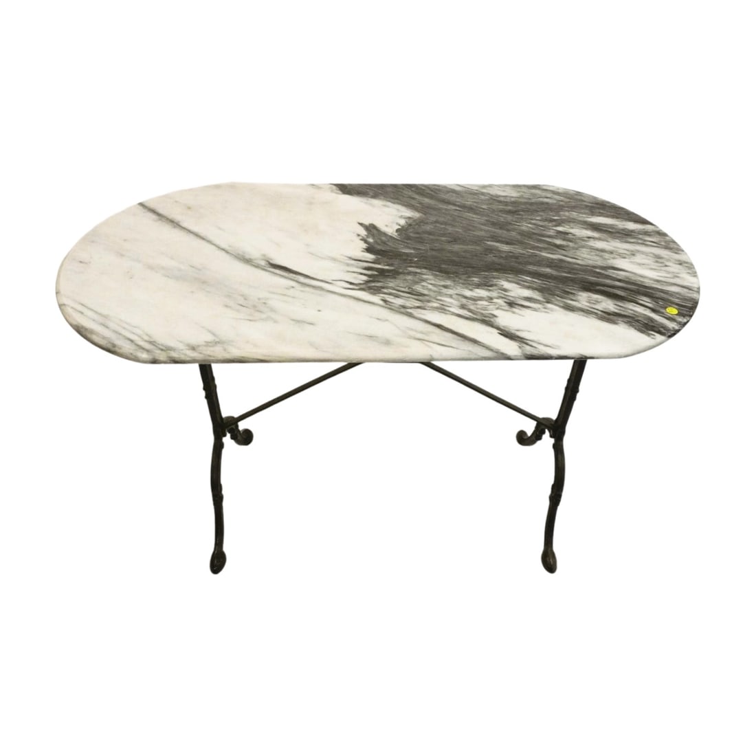 Antique French Marble Top Pastry Table