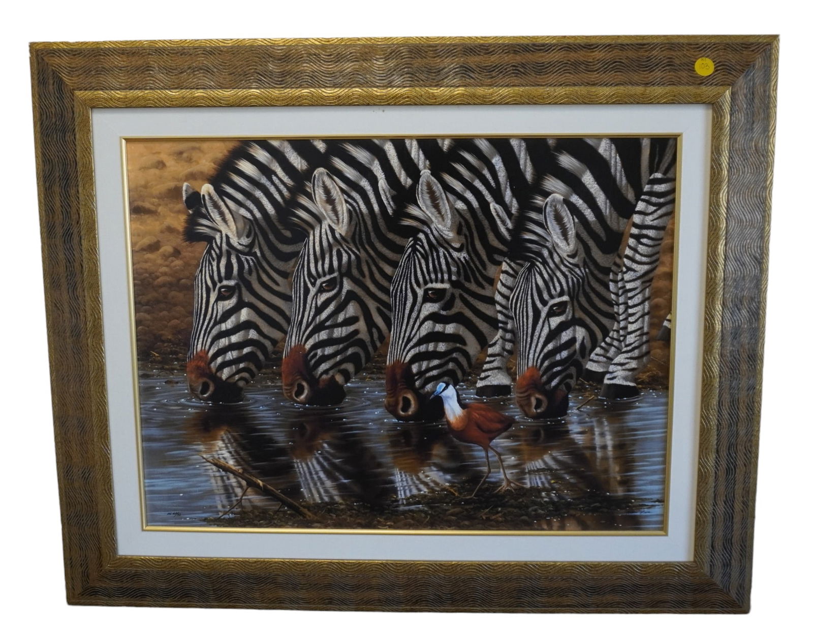 "the Lilly Trotter" By Andrew Bone Giclee Auction