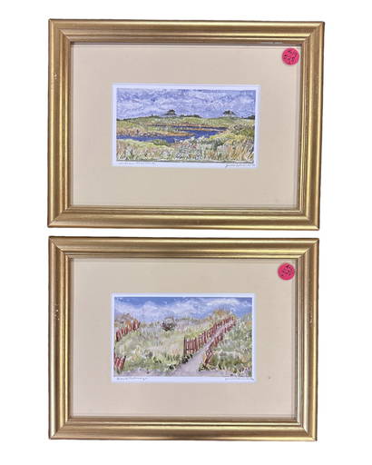 2 Jessie Edwards Block Island Prints