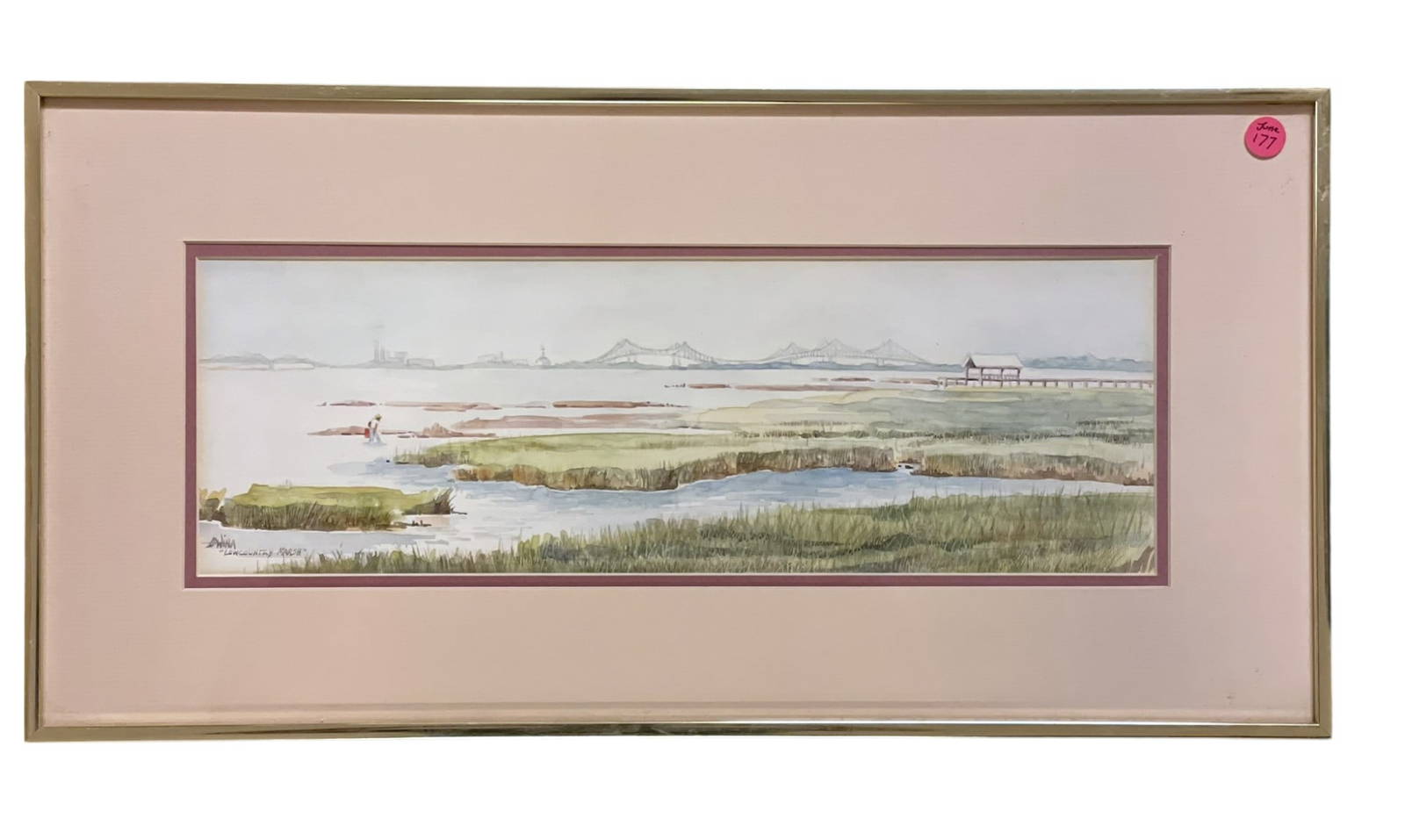 Edwina Smith Lashbrook Lowcountry Watercolor Auction