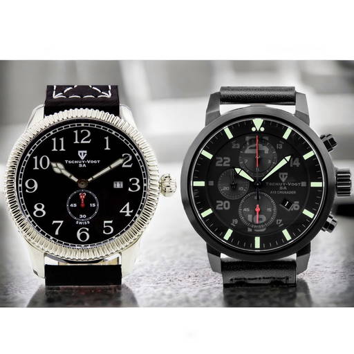 Tschuy Vogt Cavalier & Crusader Swiss Watches