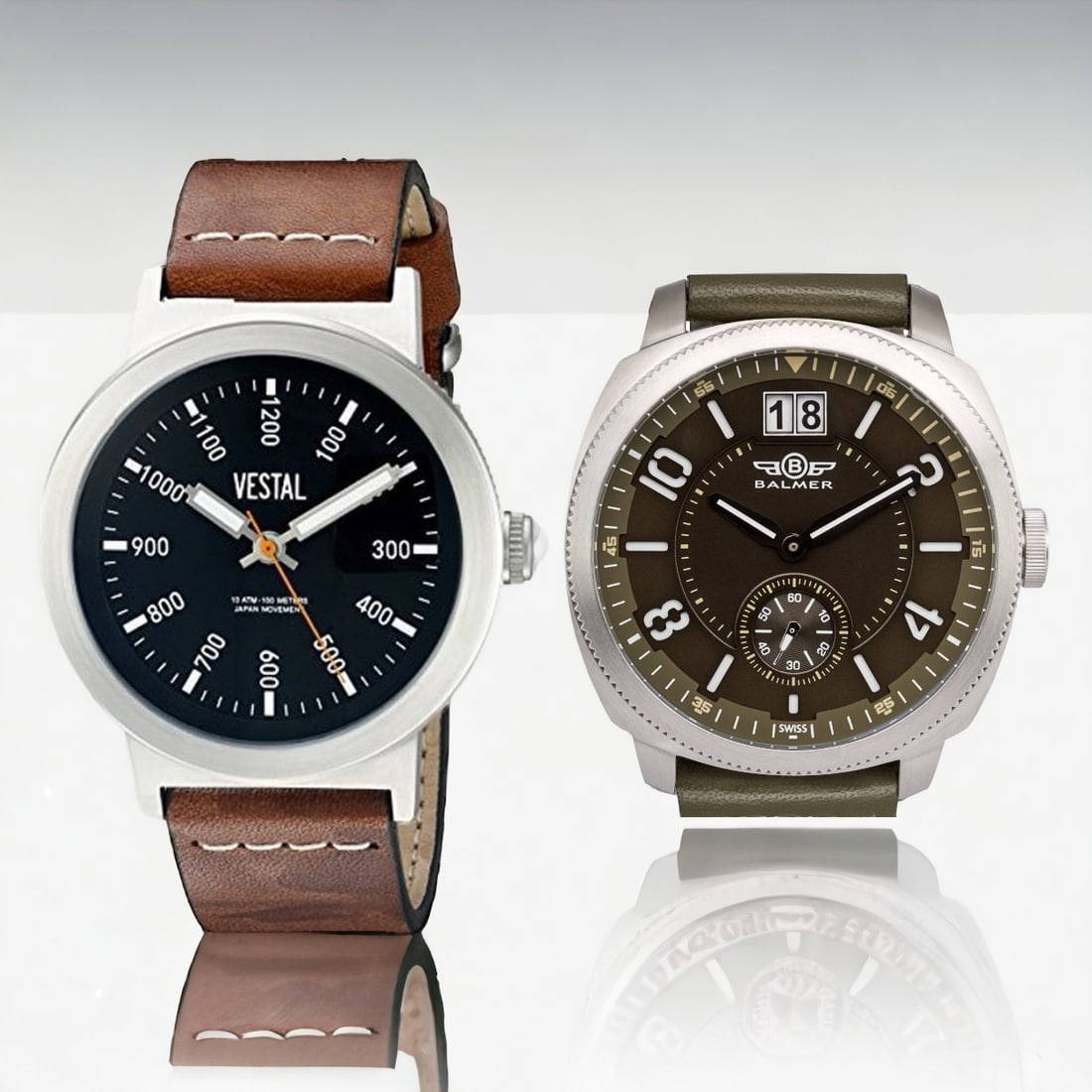 Balmer Swiss Ronda & Vestal Watches Auction