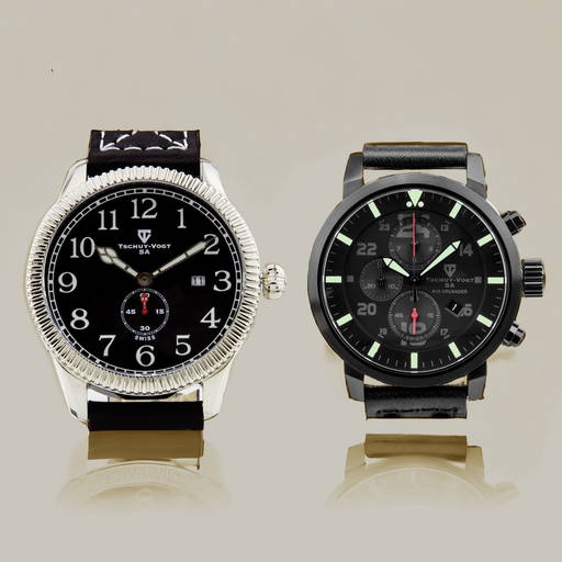 Swiss Military Style & Swiss Chronograph Watches