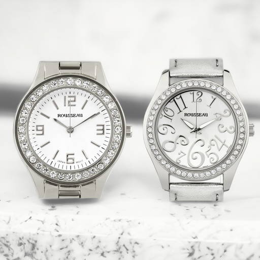 Rousseau Crystal Ladies Watches