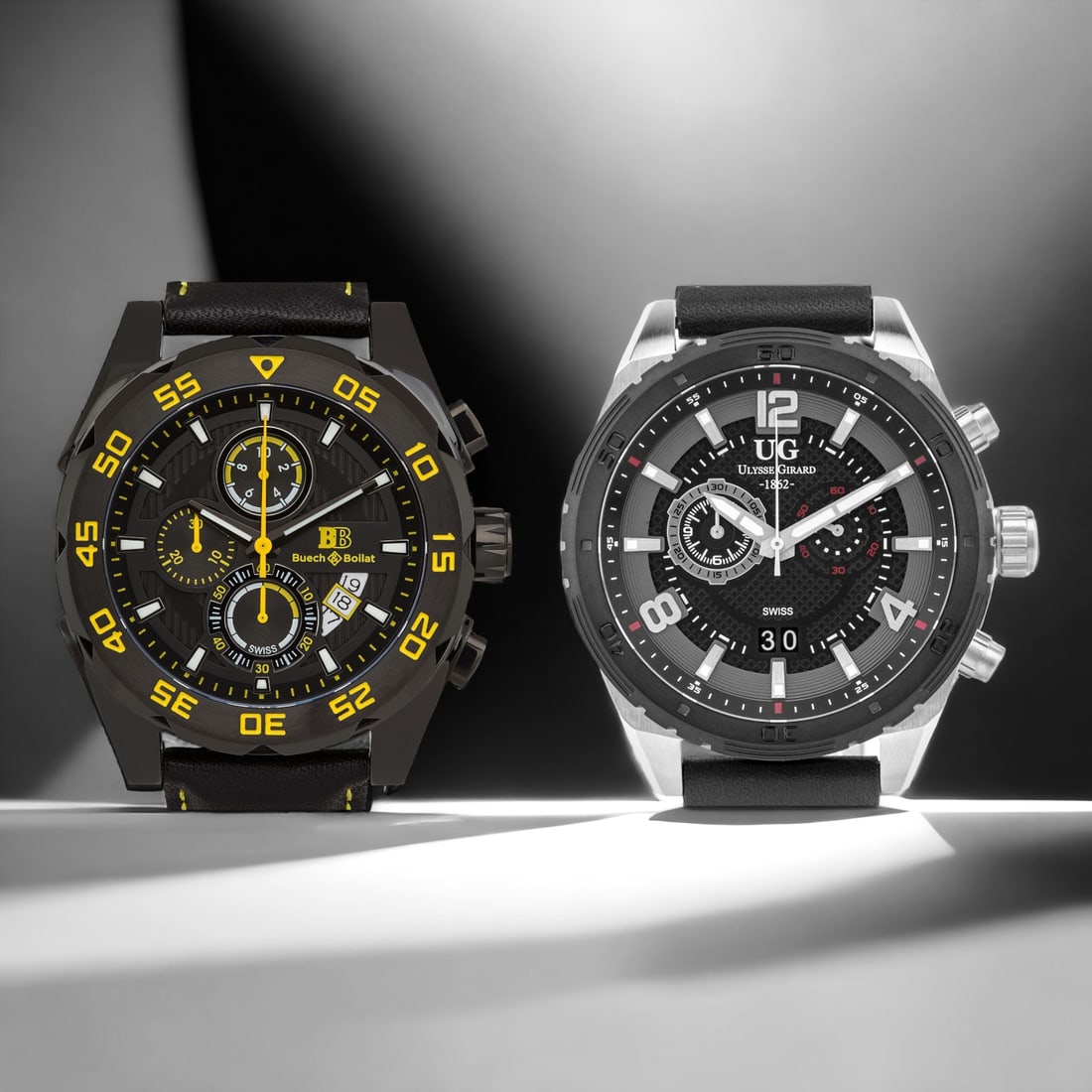 Swiss Chronographs: 44mm & 48mm Auction