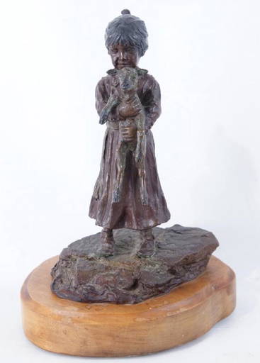 Vel Miller Bronze statue - Navajo Shepherdess - Aug 27, 2017 ...