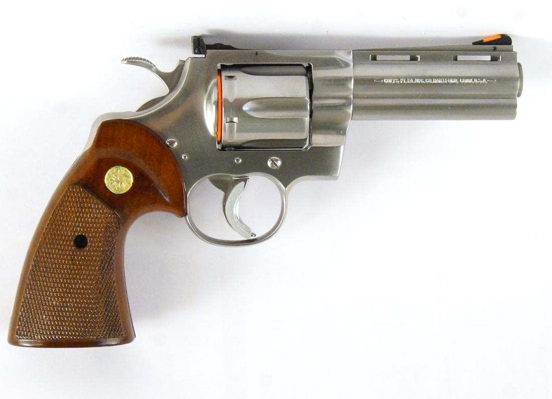 Colt Python 357 Magnum stainless revolver