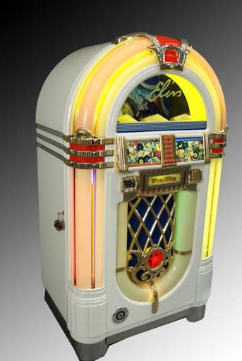 Wurlitzer Elvis 1015 "rare" White Juke Box