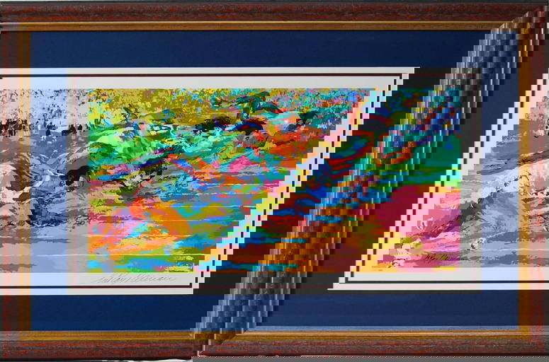 Leroy Neiman Olympic Signed Serigraph