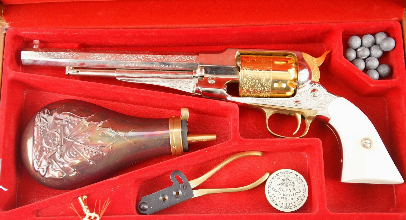 Italian Percussion Engraved 1858 'colt Army' Auction