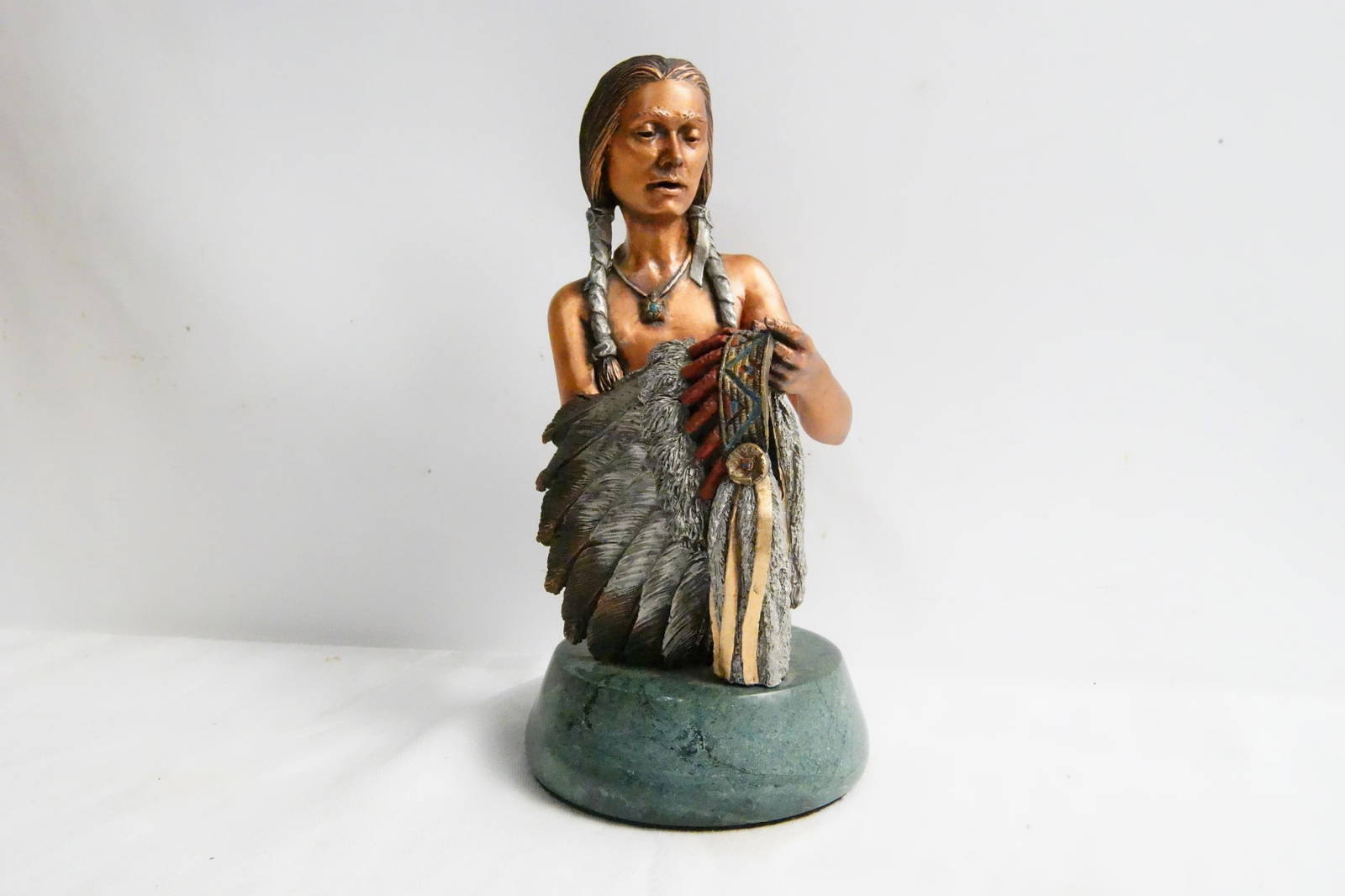 C.a. Pardell - Native American Bronze Auction