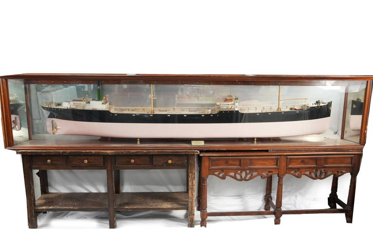 Edward L. Doheny Iii Large Scale Model Oil Tanker