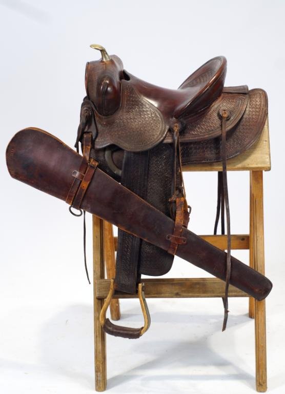 Heiser saddle Co. Denver Co with rifle scabbard - Nov 24, 2013 ...