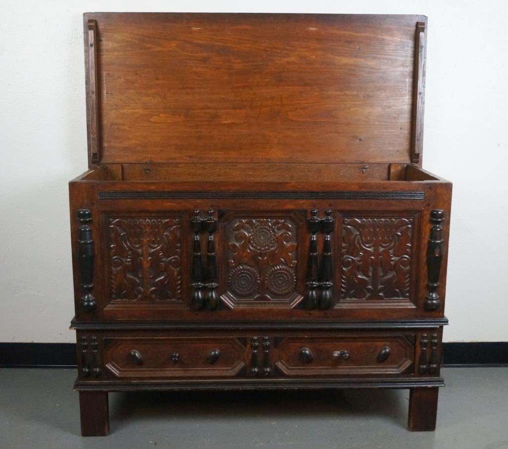 Connecticut "Sunflower" Chest | Antiques Board