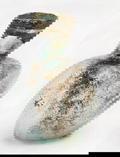 Roman Glass Flasks. Roman 2nd 3rd Century C.e.