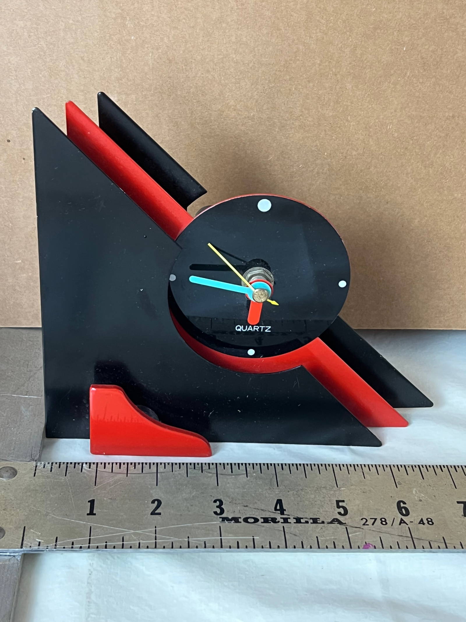 Post Modern Memphis Style Clock Auction