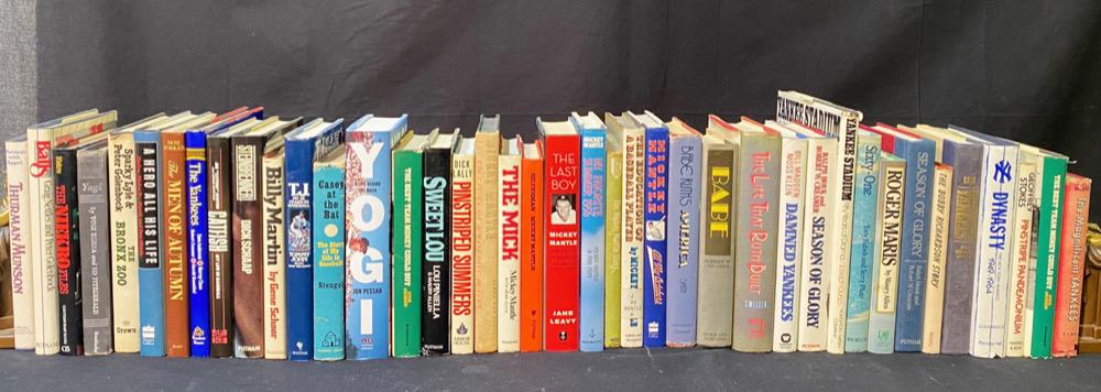 The New York Yankees Book Collection, 40 Volumes
