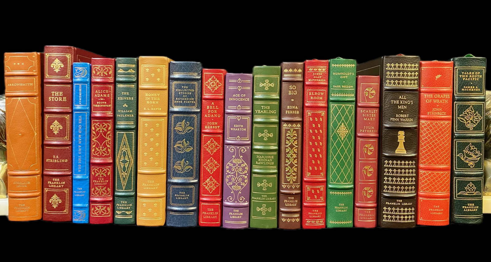 Franklin Library Pulitzer Prize Classics Series, 17 Volumes, 1970s Auction