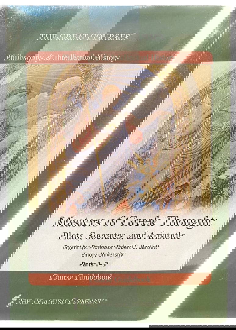 The Great Courses Series – Masters Of Greek Thought: Plato, Socrates ...