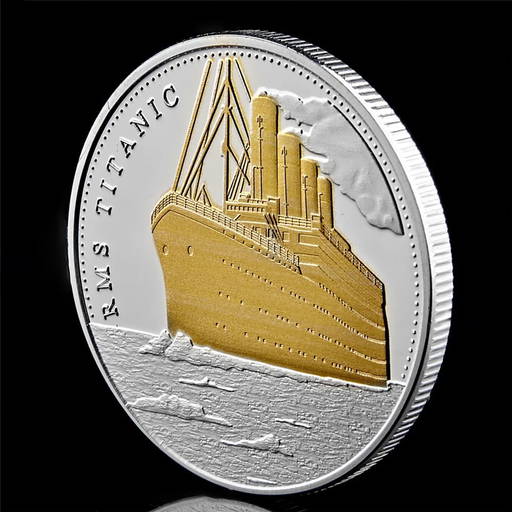 Commemorative Coin Titanic Ship Memento Souvenir