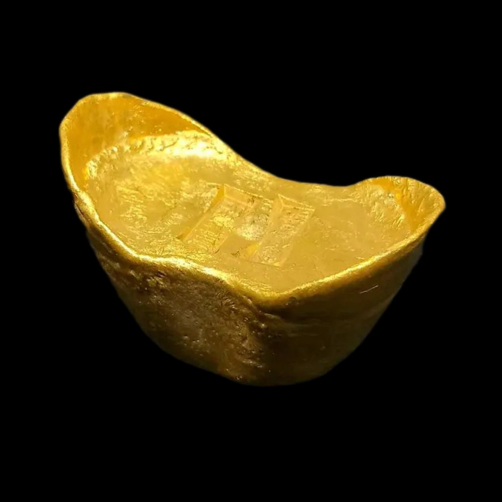 Old Style Chinese Souvenir Ingot Bar Collectible Auction