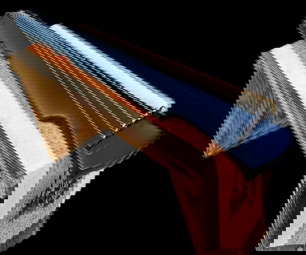 Rare Chinese Handmade Guzheng Musical Instrument