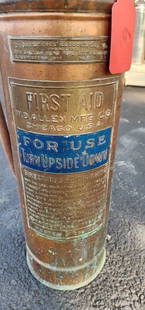Firefighting Antiques and Memorabilia 2023-10-28 Auction - 200 Price ...