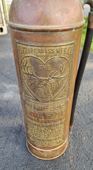 Elkhart Brass Fire Extinguisher Auction