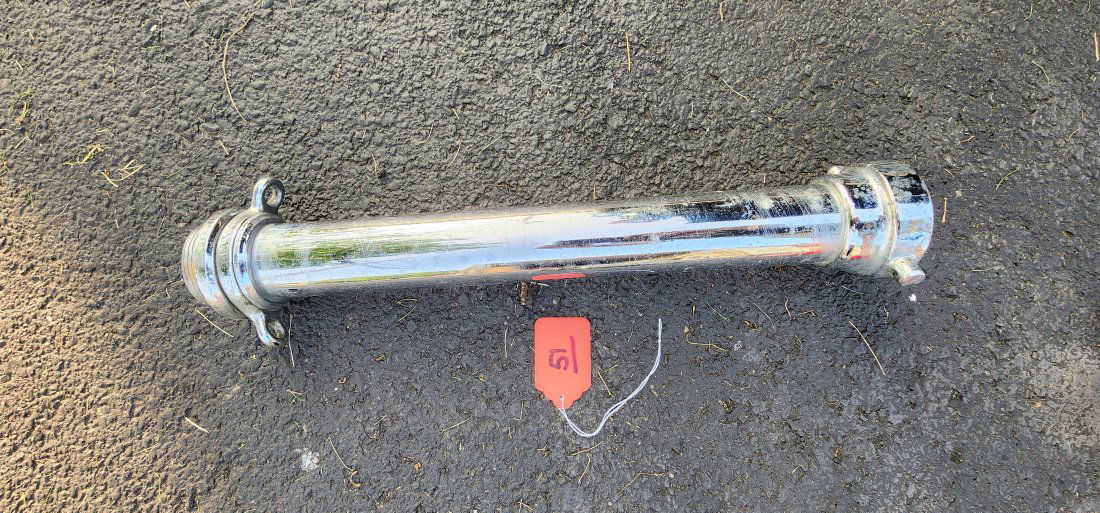 Brass Fire Hose Stream Shaper Auction