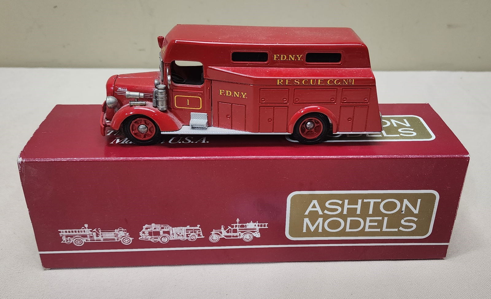 Ashton Models Fdny Mack Rescue 1 Auction