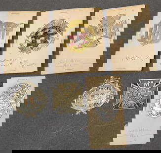 6 Fire Department Badges