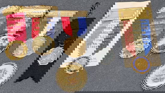 Lot Of New York City Fire Department Ribbons Auction