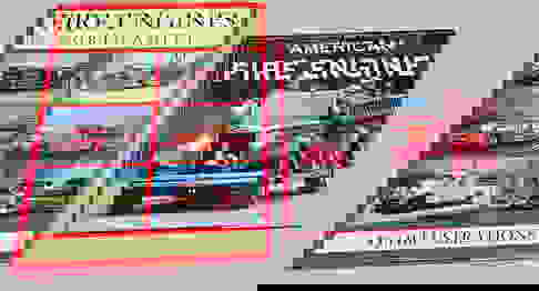 Lot Of 2 Fire Department Books Auction