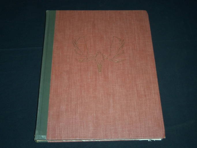1945 Carl Rungius Big Game Painter Book By Schaldach Signed