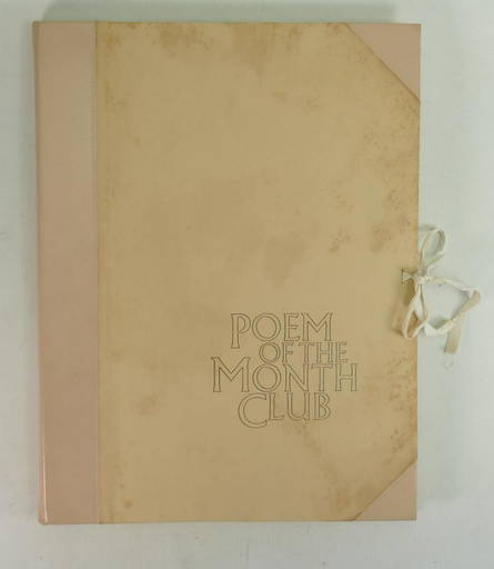 Poem Of The Month Club Full Set 48 Poems: Outer Folder