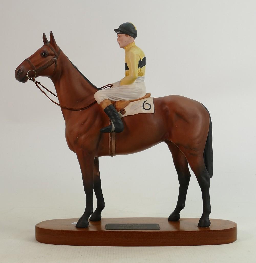 Beswick Connoisseur Model Of Arkle With Pat Taaffe Up:
