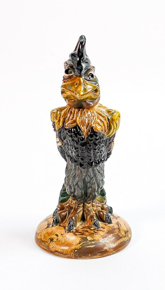 Andrew Hull Burslem Pottery Grotesque Bird The Admiral: