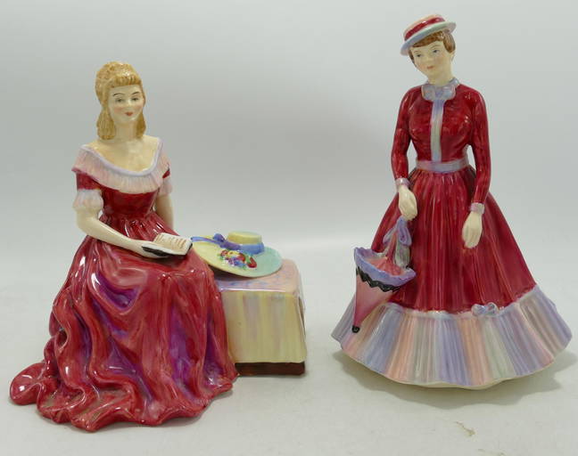 Paragon Lady Figures Angela And Veronica. (2):