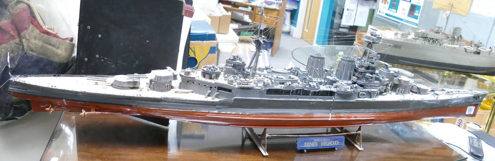 Completed Hachette Magazine Step By Step Model Of The Hood World War Ii ...