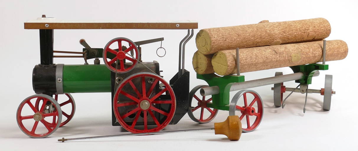 Mamod Steam Tractor with logs trailer. (#1662) on Mar 11, 2023 ...