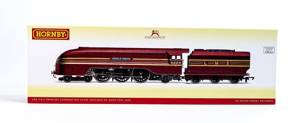 Model Trains R3339 Hornby Princess Coronation Class Lms Streamlined ...